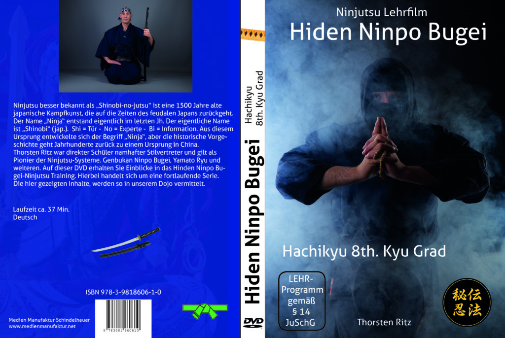 Ninjutsu Lern Video 8th Kyu - Ninjutsu Europa Shop
